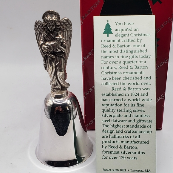 Reed & Barton | Holiday | Reed And Barton Vintage Bell 488 Angel ...